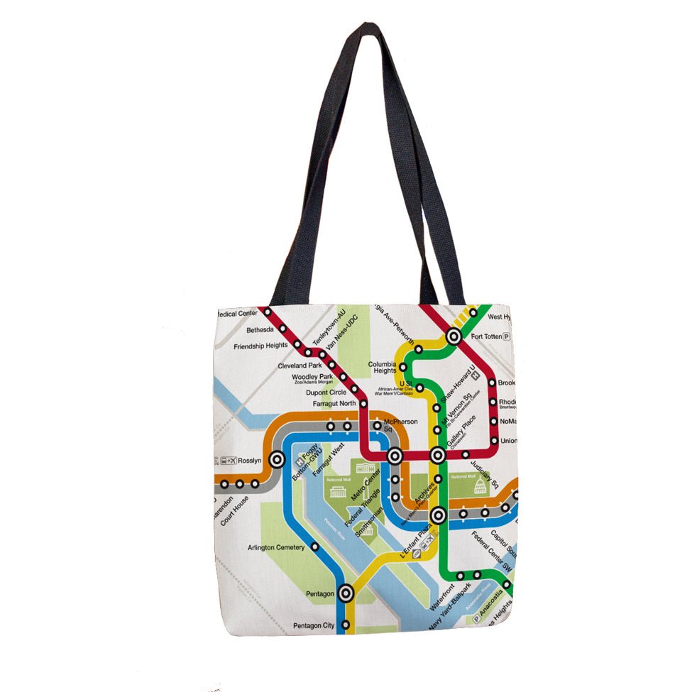 DC Metro Tote Bags – DCMetroStore