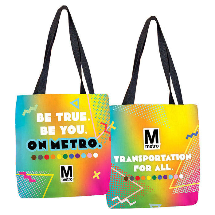 Washington Metro Pride 2024 Tote Bag – DCMetroStore