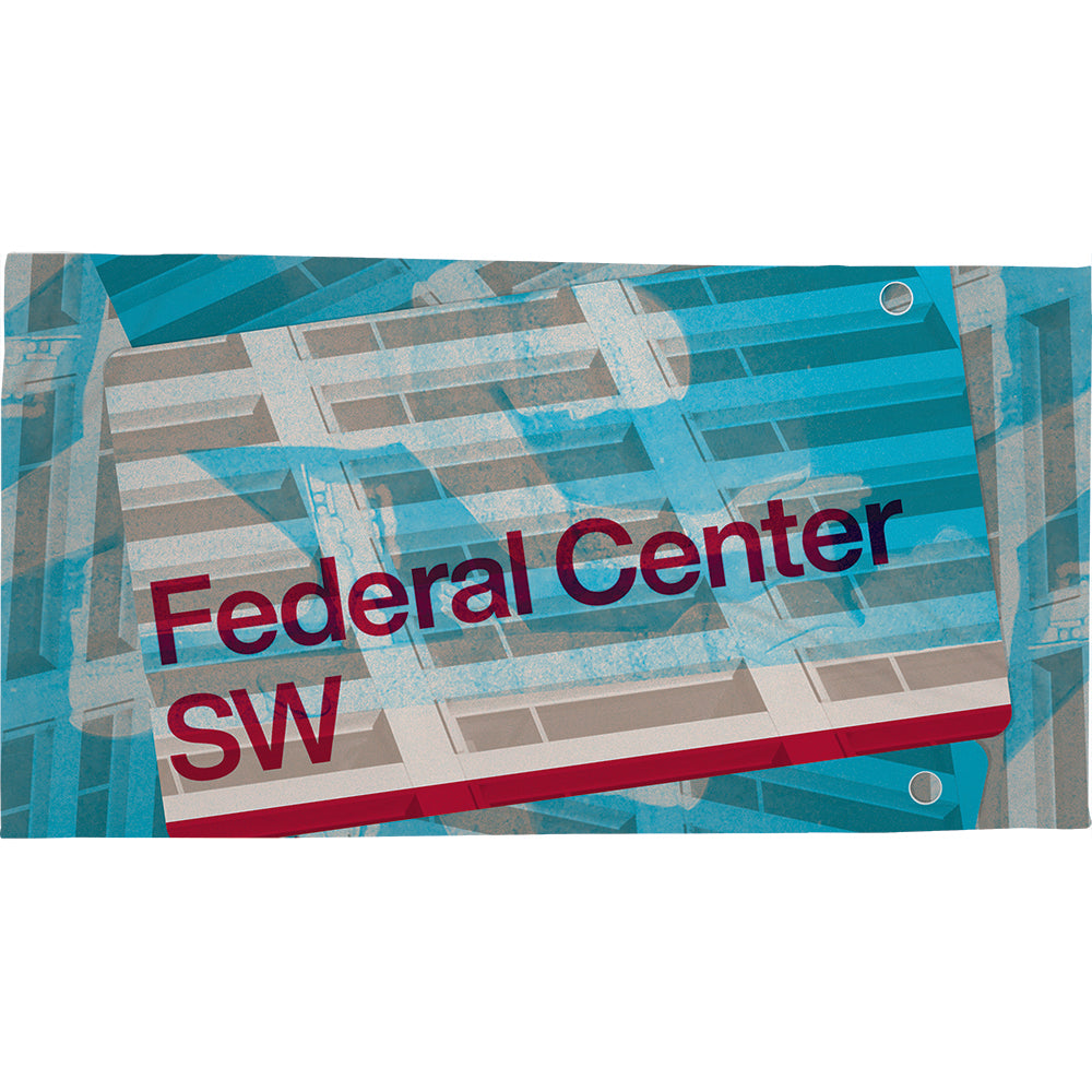 Federal Center SW/ Metro Rewind Towel – DCMetroStore
