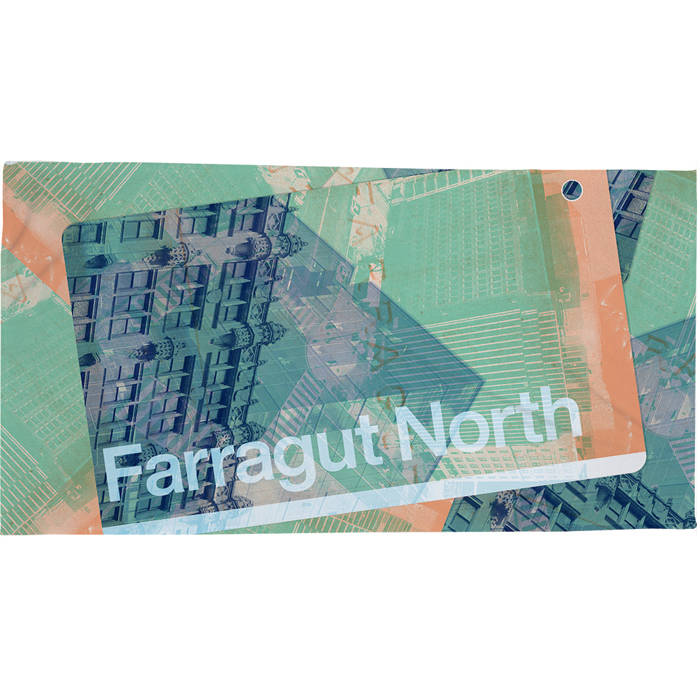 Farragut North / Metro Rewind Towel – DCMetroStore