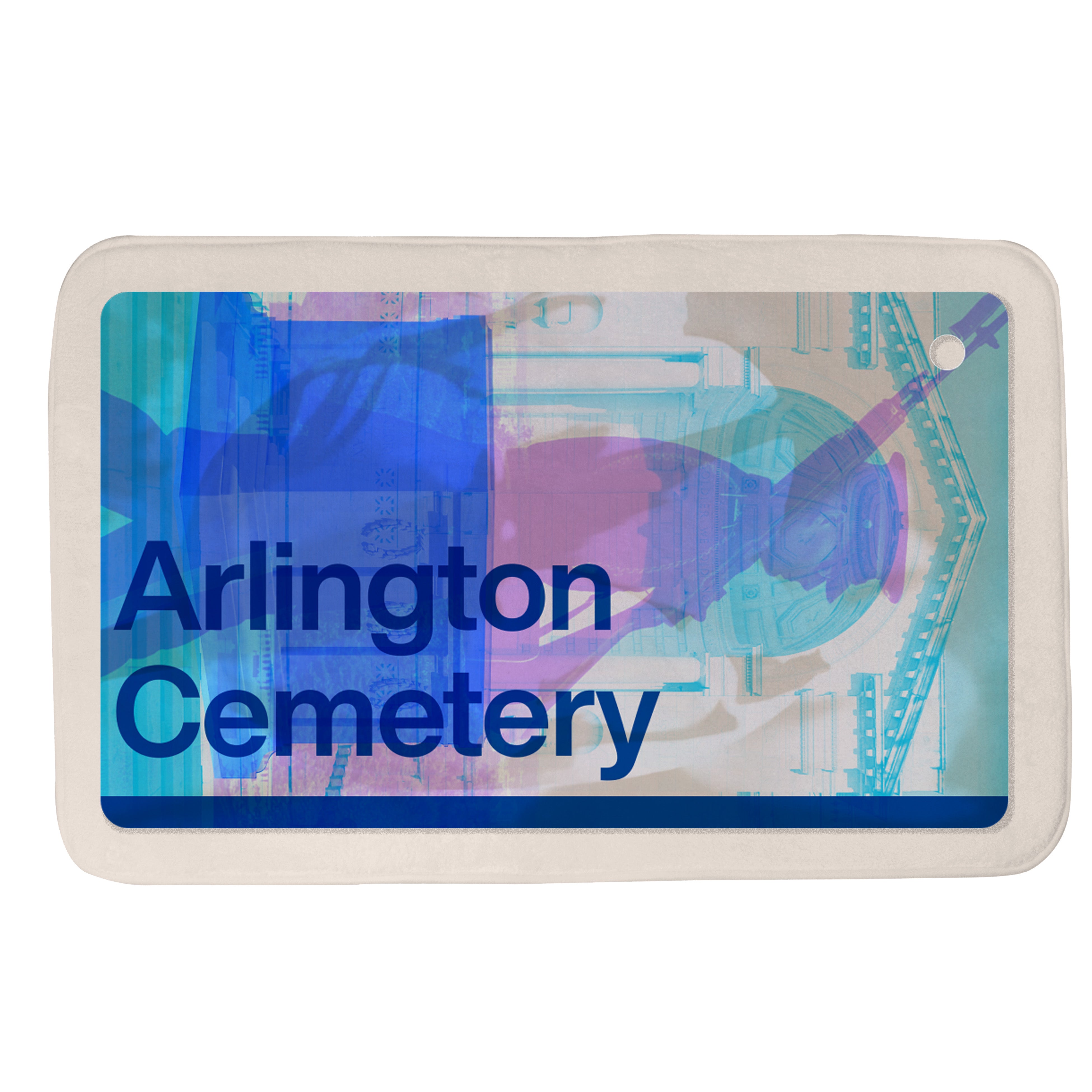Arlington Cemetery / Metro Rewind Bath Mat – DCMetroStore