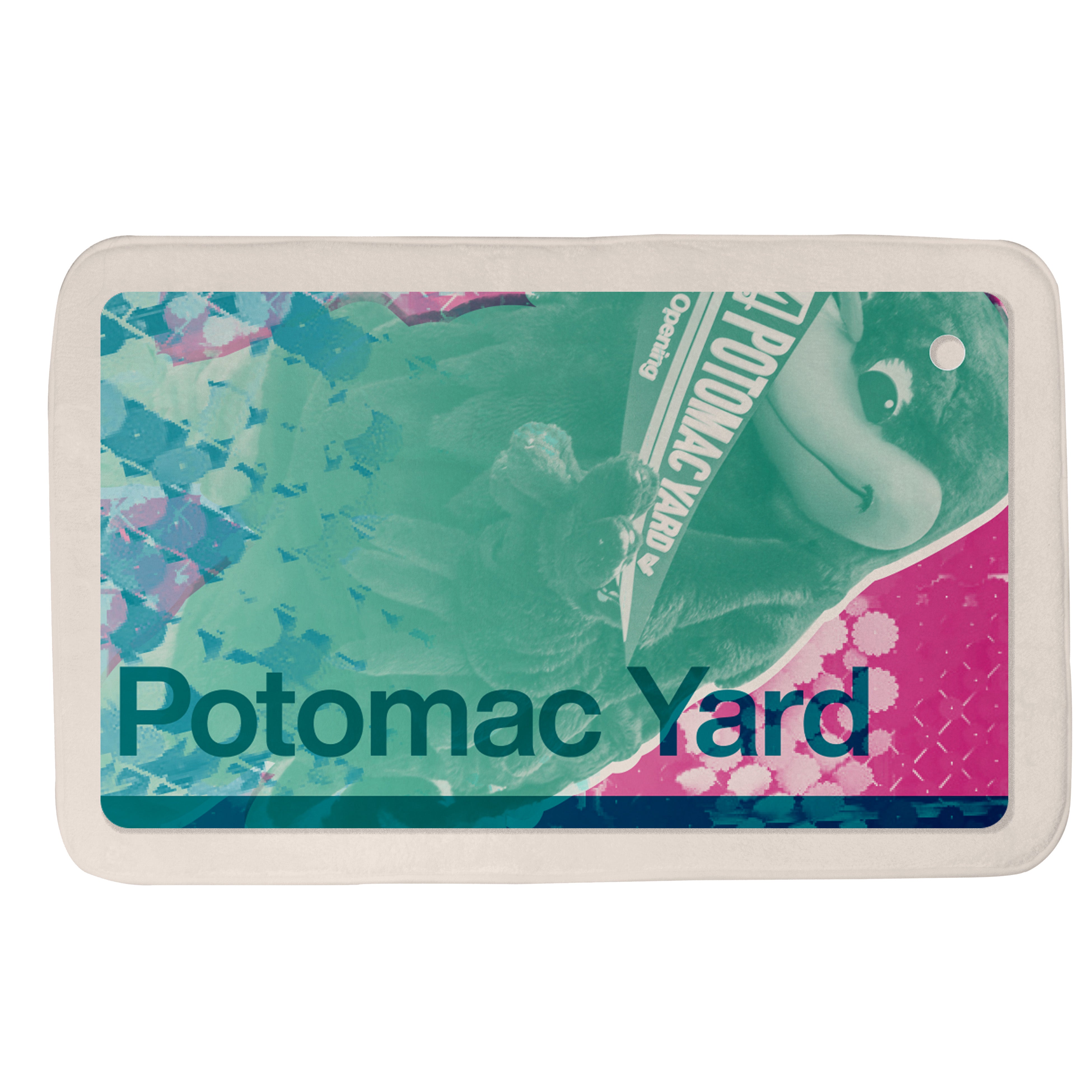 Potomac Yard / Metro Rewind Bath Mat – DCMetroStore