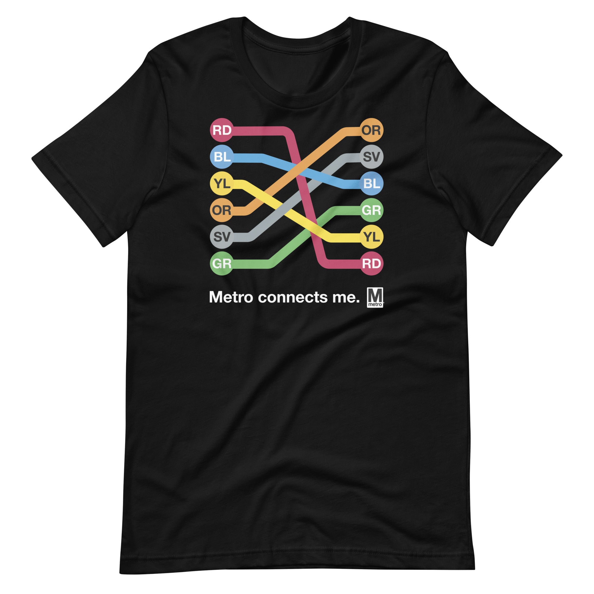 Metro Connects Me T-Shirt – DCMetroStore