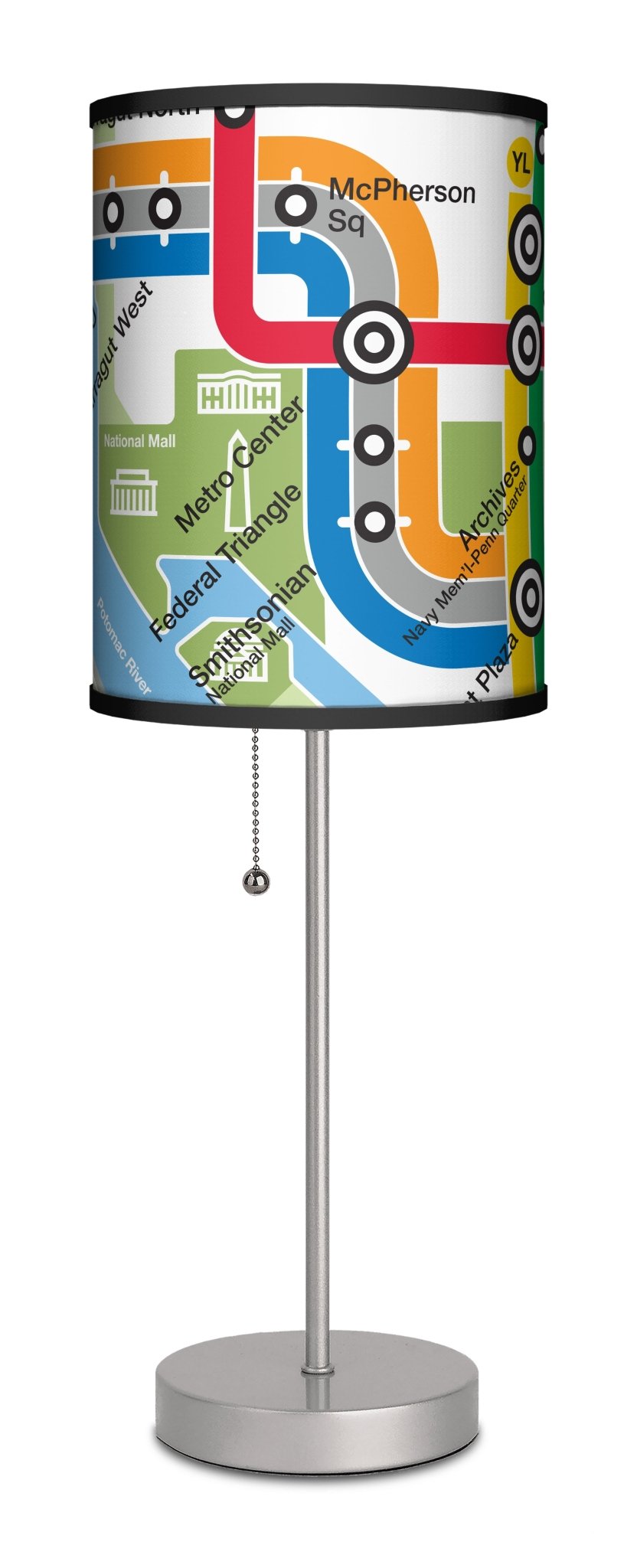 Washington DC Metro Lamp – DCMetroStore