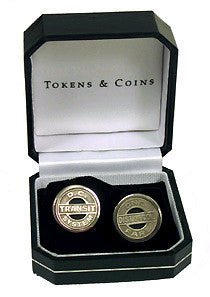 DC Tokens Cuff Links (Sterling- Silver) – DCMetroStore