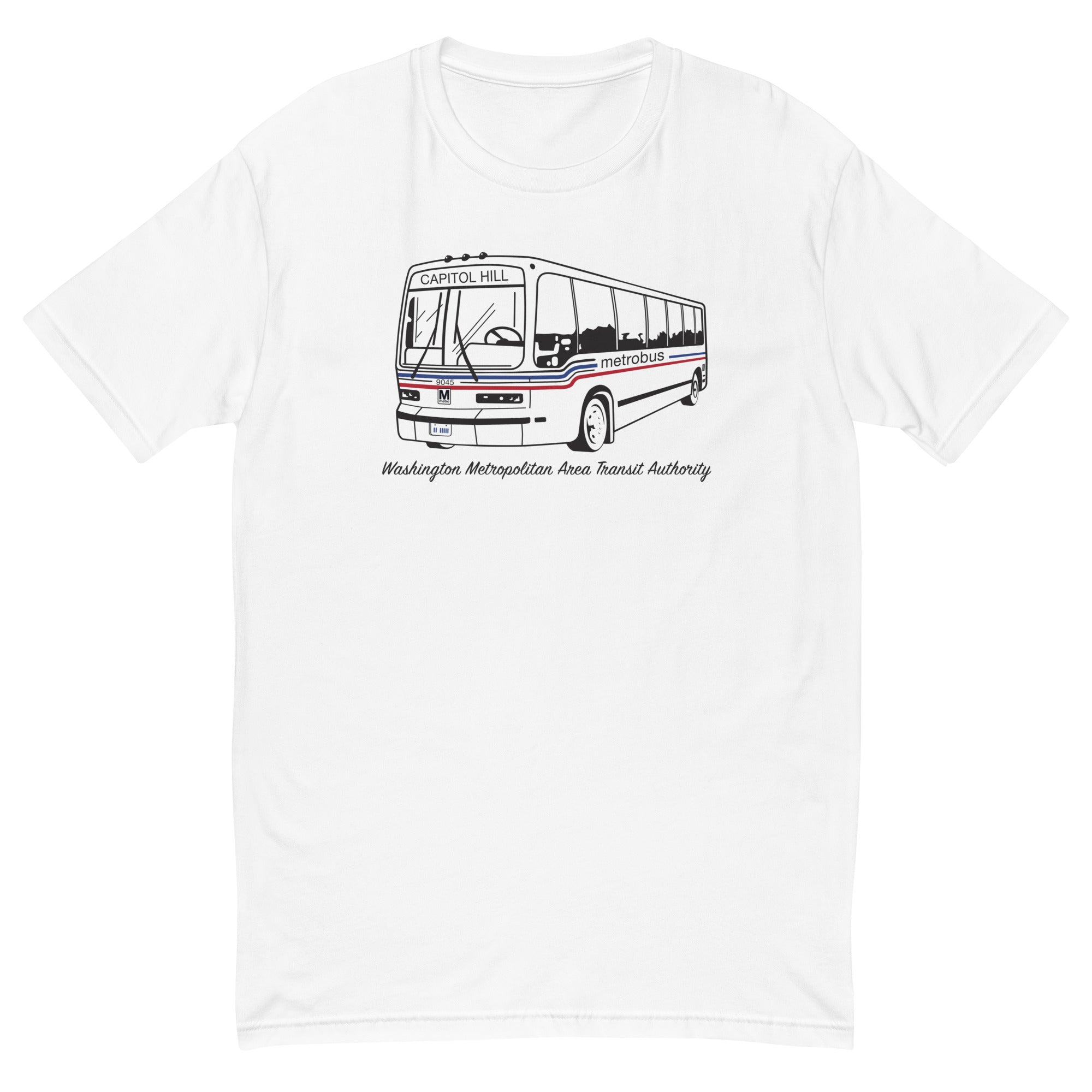 WMATA Metrobus T-Shirt (on white) – DCMetroStore
